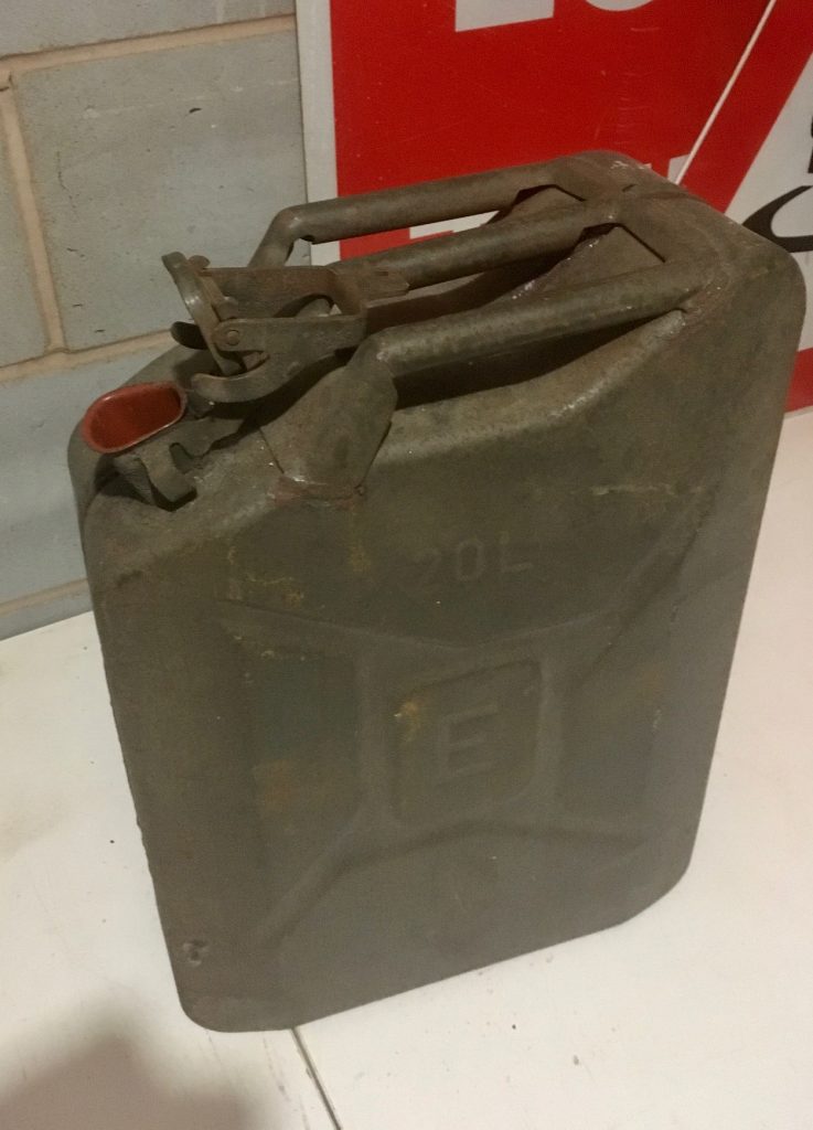 VINTAGE 20L JERRY CAN - Second Chance