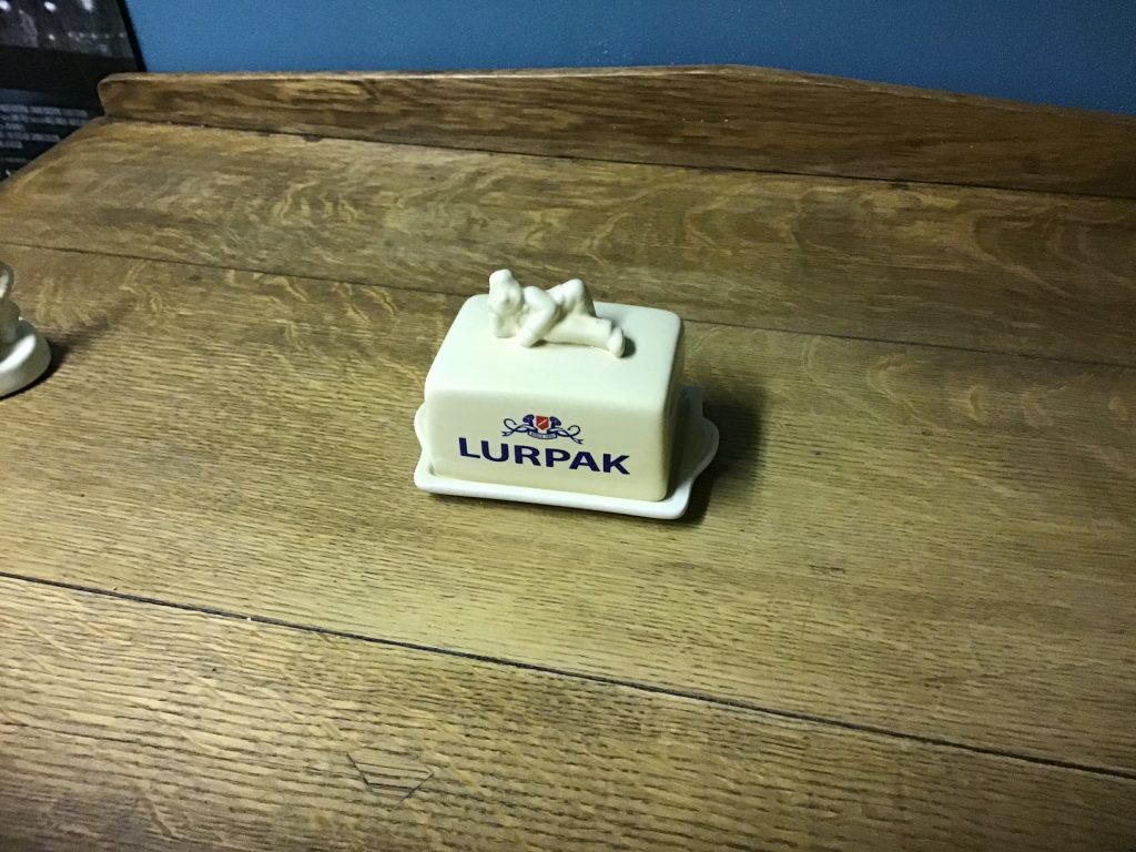 LURPAK BUTTER DISH & TOAST RACK - Second Chance